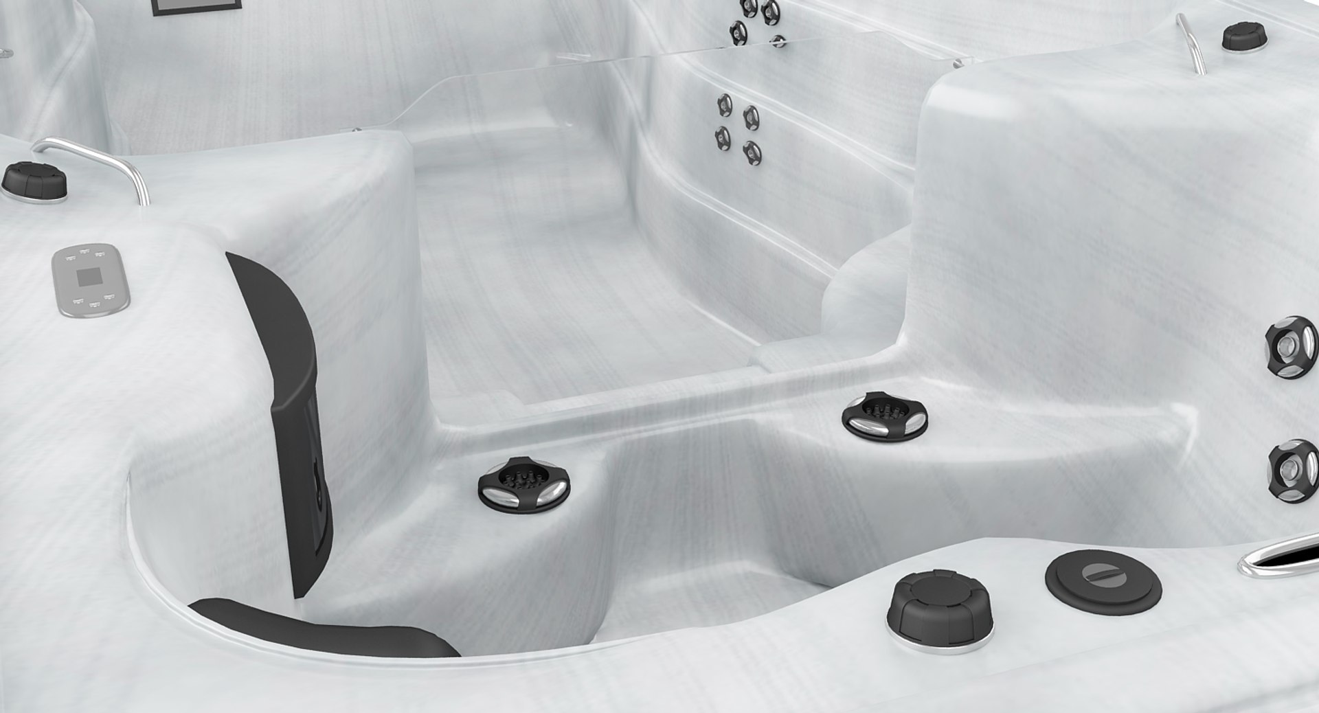 Pool Jacuzzi Bath 3d Model