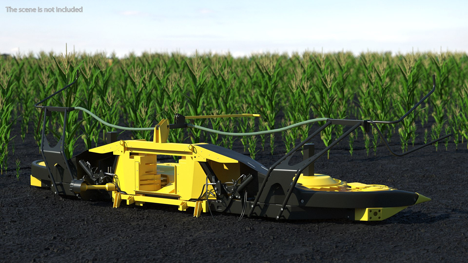 3D model New Holland 750BFI Rotary Corn Head Harvesting Unit New ...