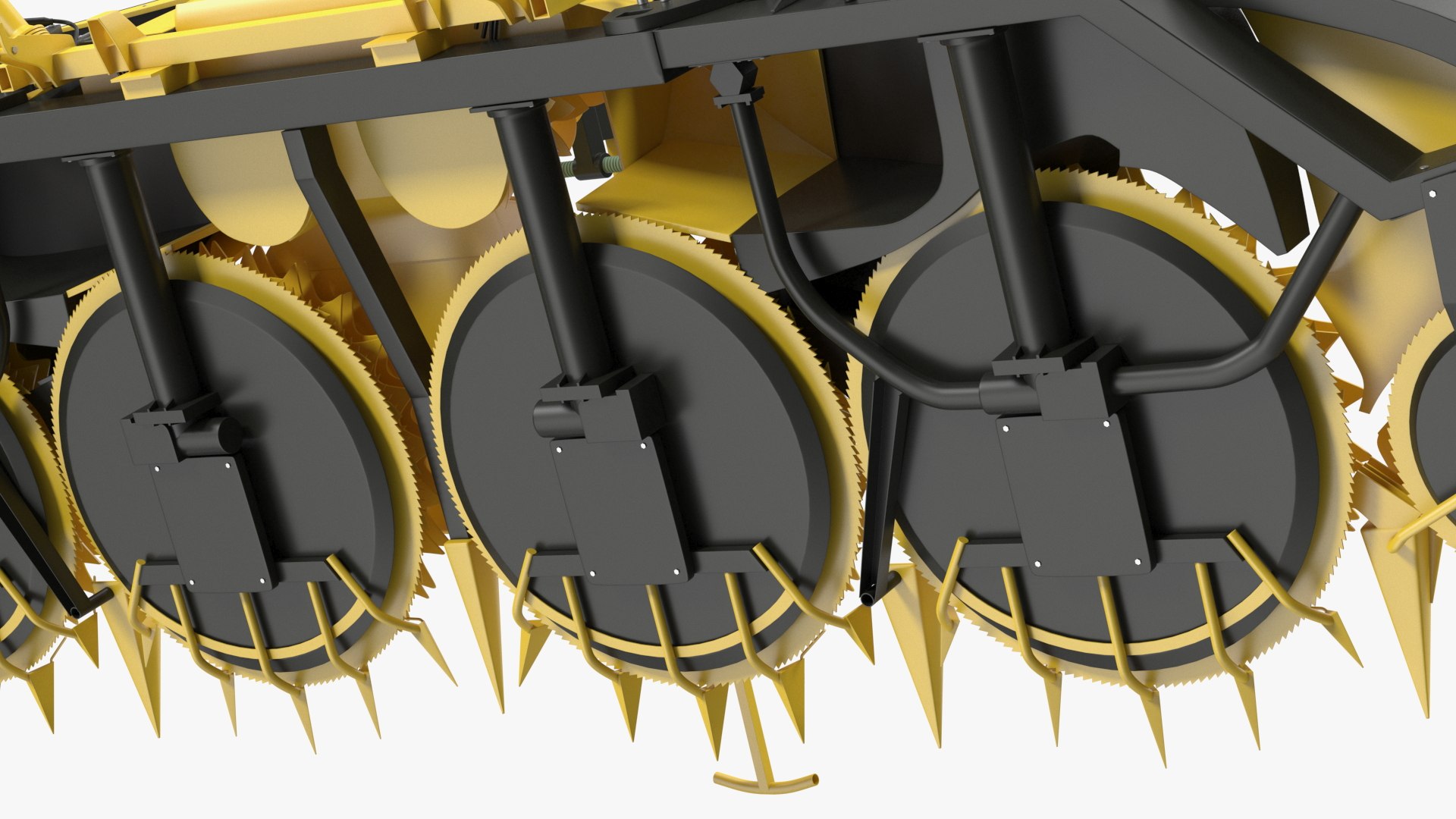 3D model New Holland 750BFI Rotary Corn Head Harvesting Unit New ...