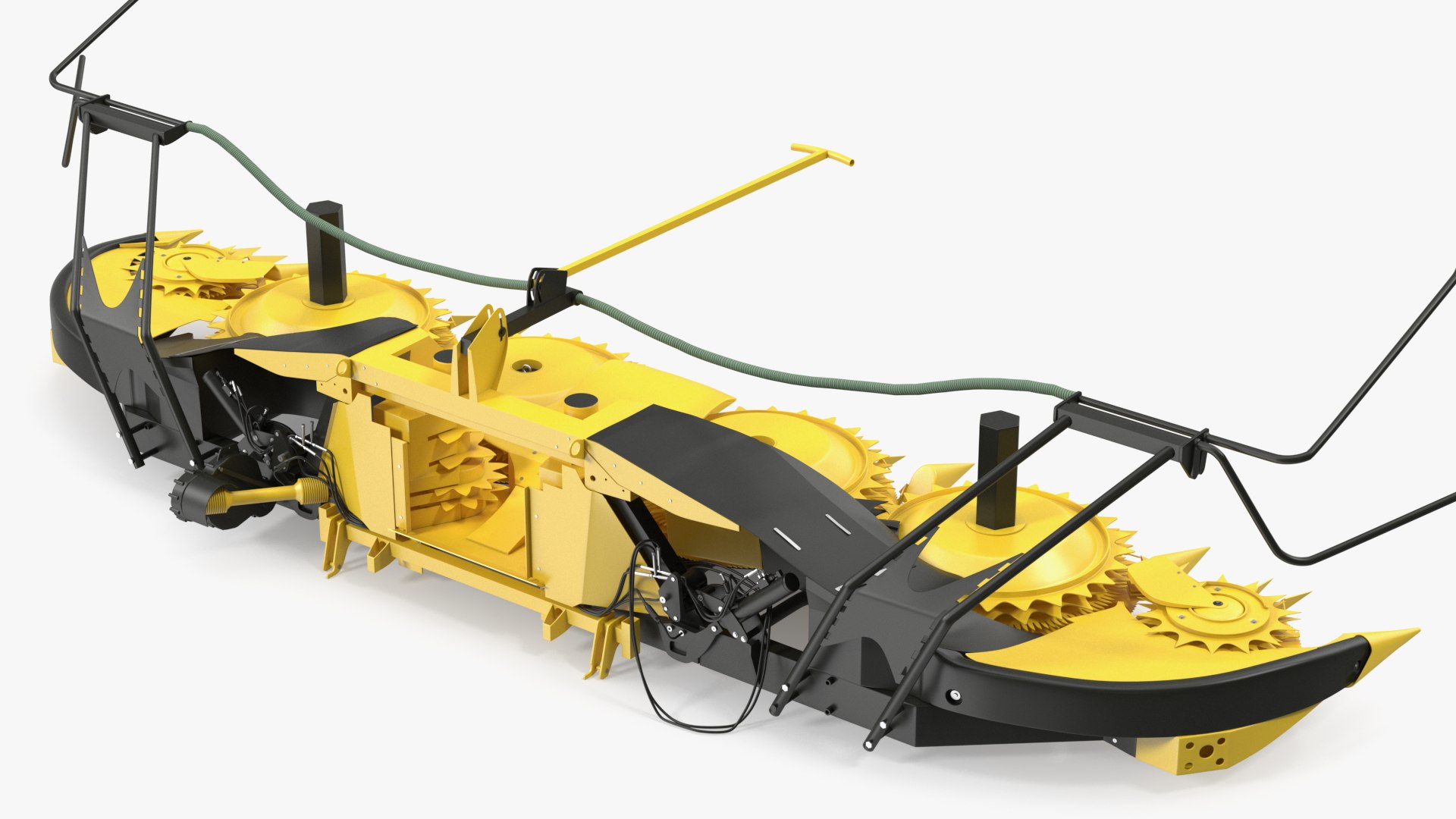 3D model New Holland 750BFI Rotary Corn Head Harvesting Unit New ...