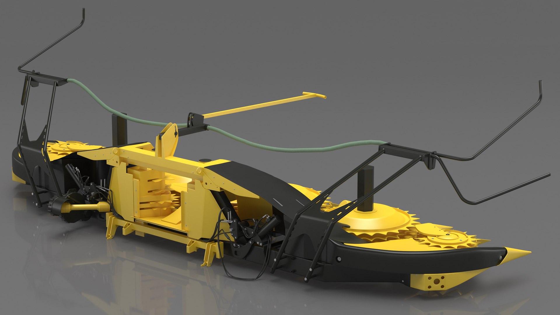 3D model New Holland 750BFI Rotary Corn Head Harvesting Unit New ...