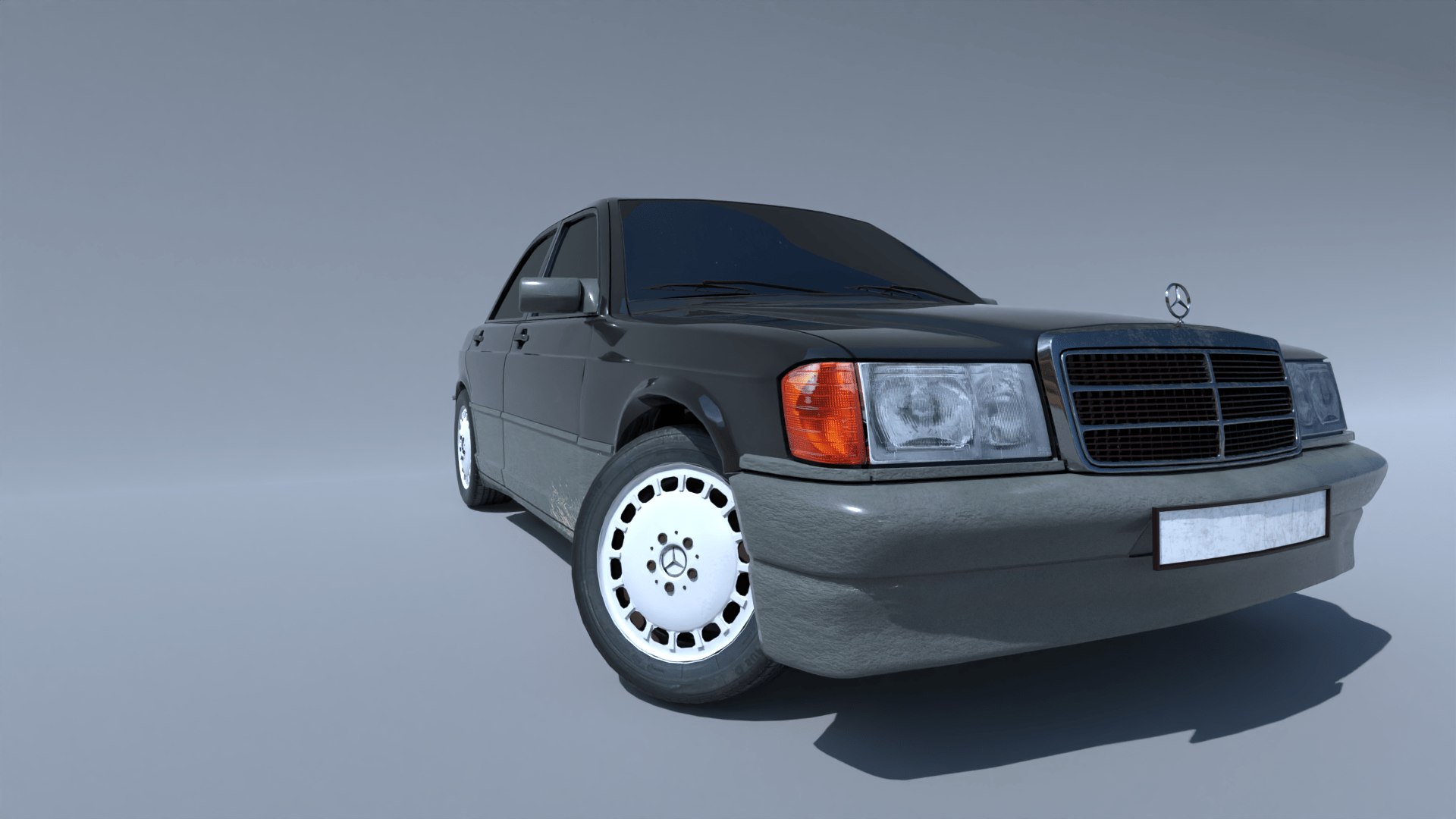 Free Mercedes Benz 190 3D Model - TurboSquid 2072330