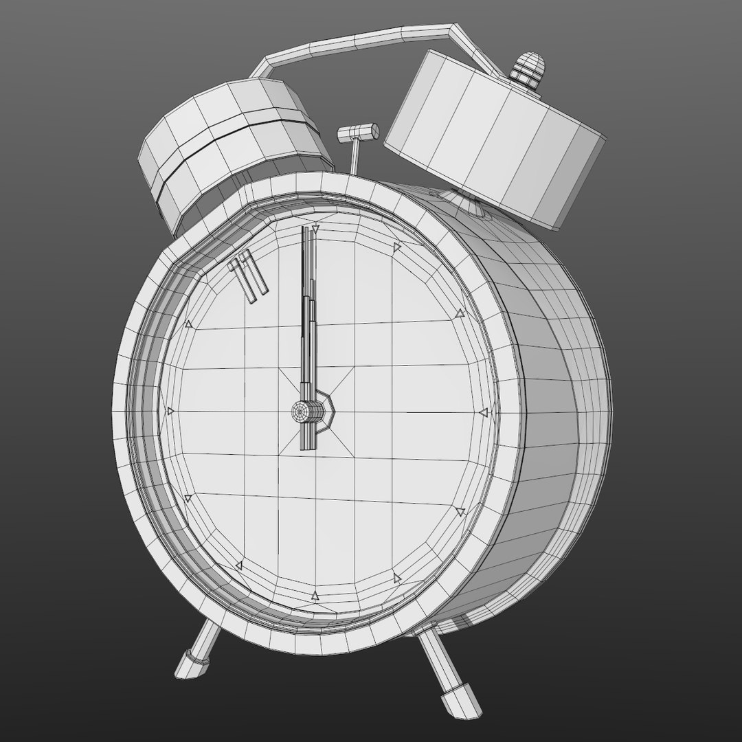 Alarm Clock 3D Model - TurboSquid 720045