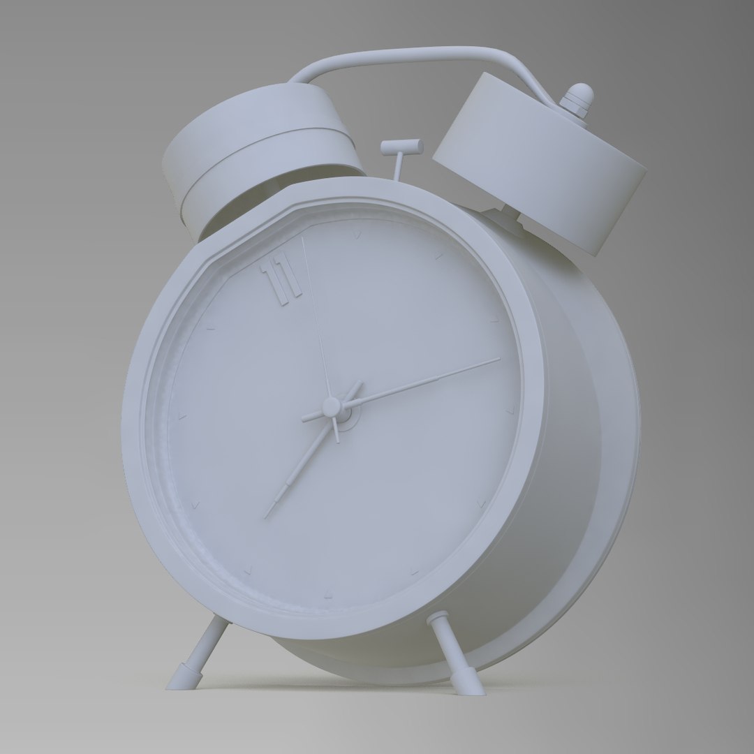 Alarm Clock 3D Model - TurboSquid 720045