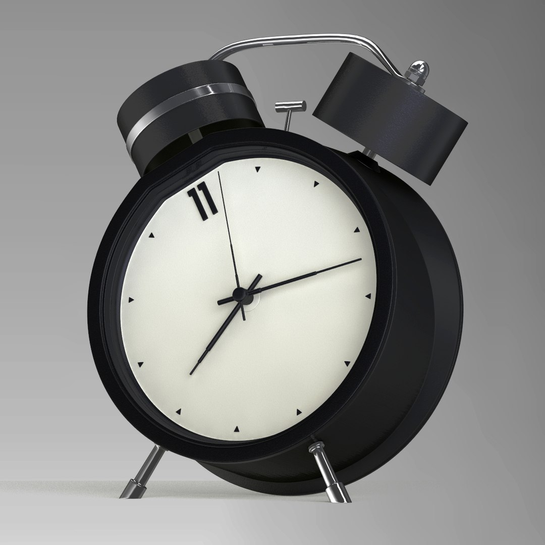 Alarm Clock 3D Model - TurboSquid 720045