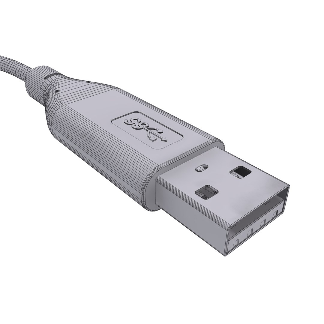 3d Usb Connector 3 Typ