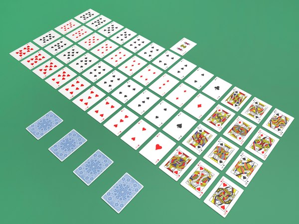 3D playing cards - TurboSquid 1701159