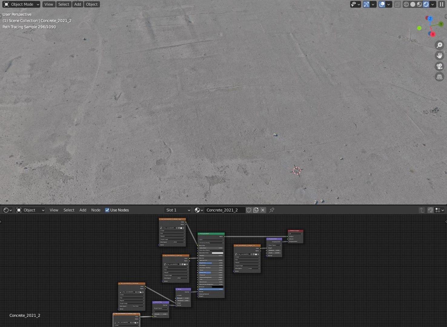 Ultra Realistic Concrete Floor Hq 2 3D Model - TurboSquid 1758509