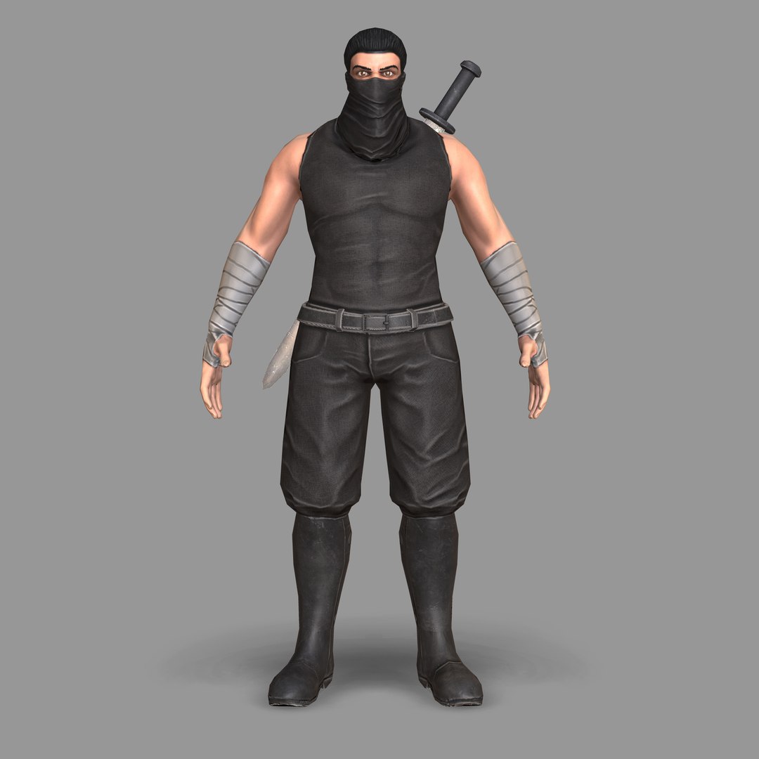 3D Unity Ninja Model - TurboSquid 1286793