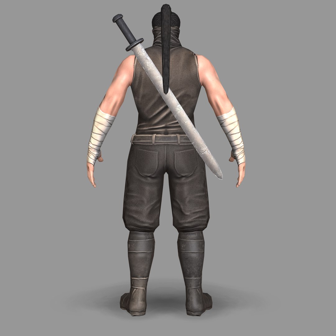 3D Unity Ninja Model - TurboSquid 1286793