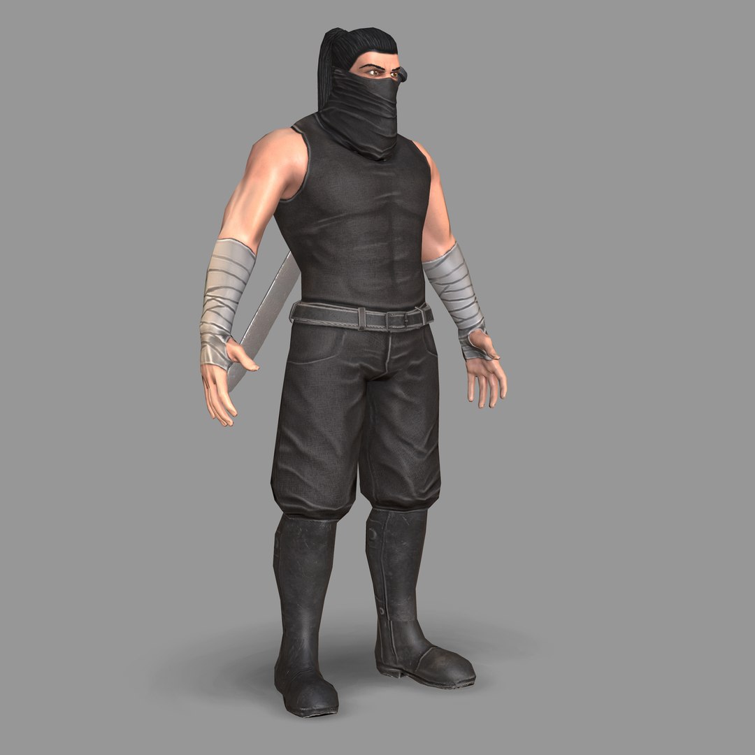 3D Unity Ninja Model - TurboSquid 1286793
