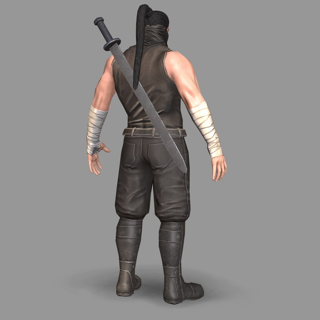 3D Unity Ninja Model - TurboSquid 1286793