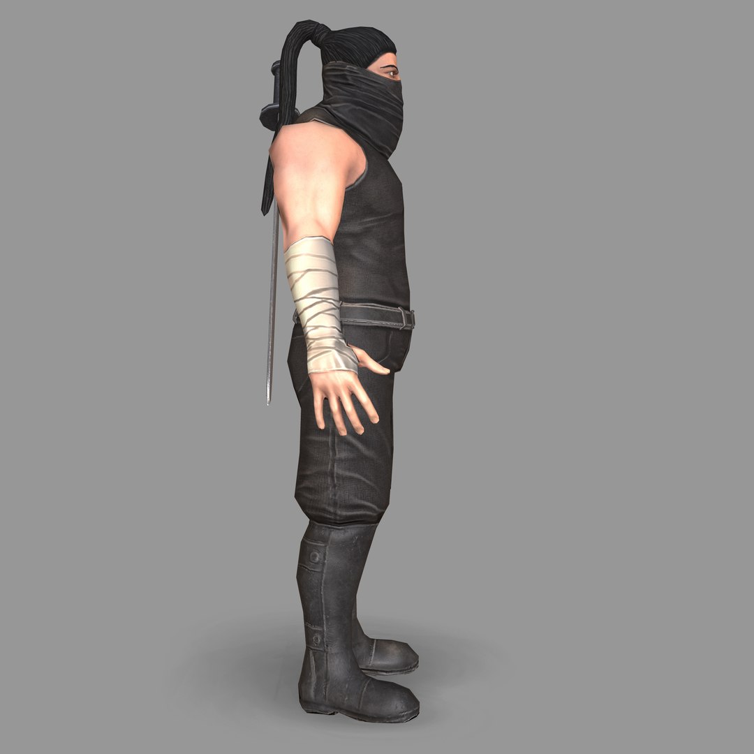 3D Unity Ninja Model - TurboSquid 1286793