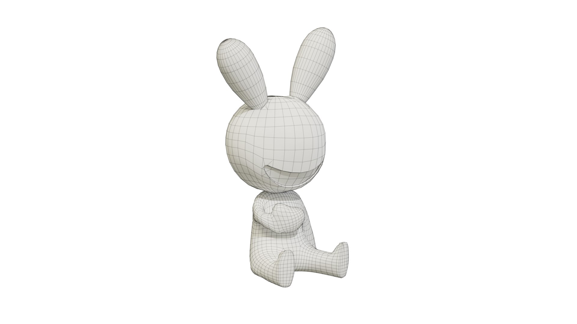 Statue Rabbit 3D Model - TurboSquid 2220925