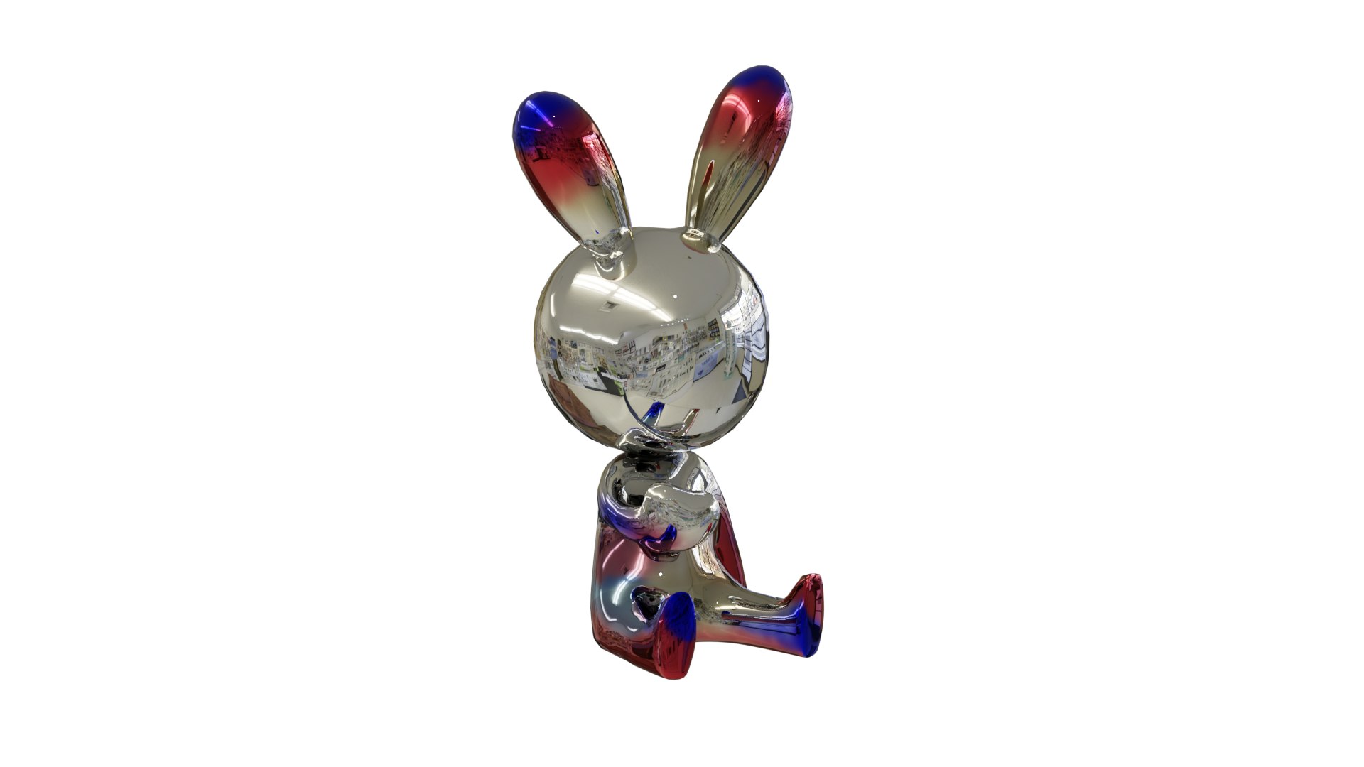 Statue Rabbit 3D Model - TurboSquid 2220925