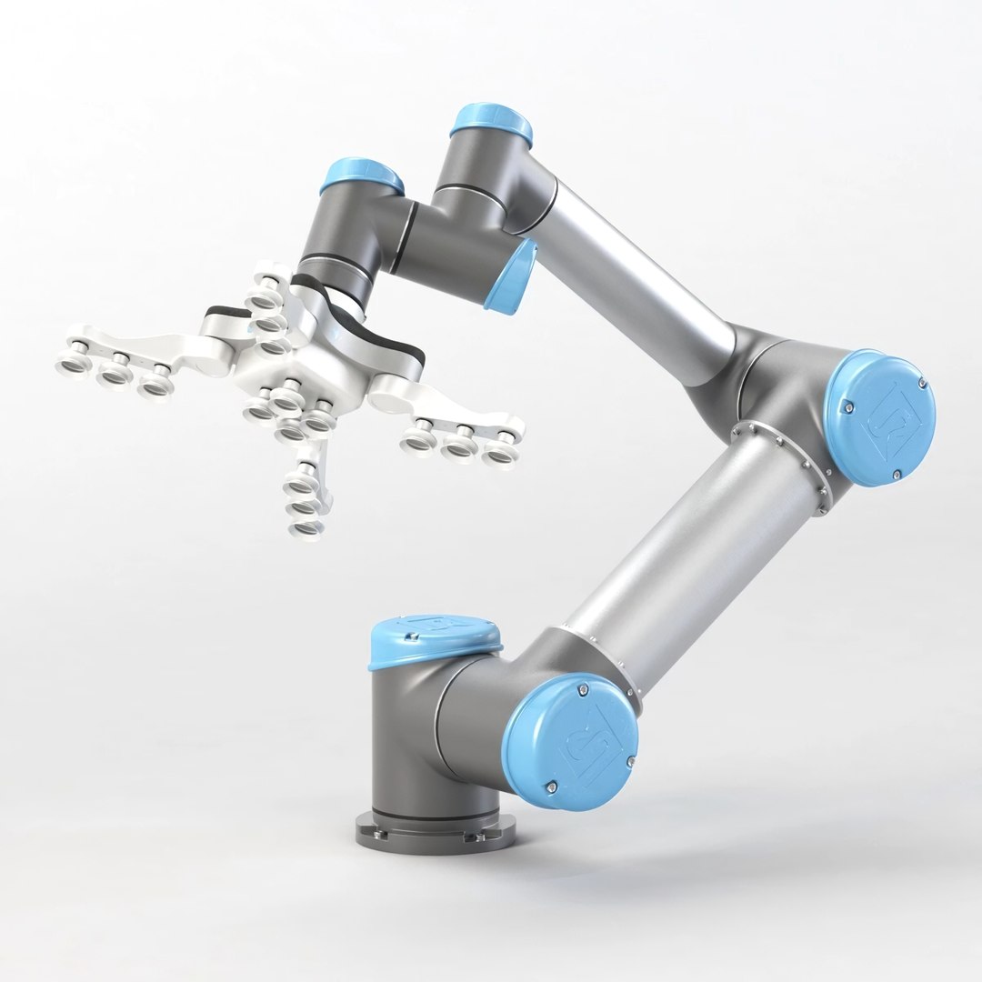 3D UR5 With OnRobot VG10 Vacuum Gripper Model - TurboSquid 2021129