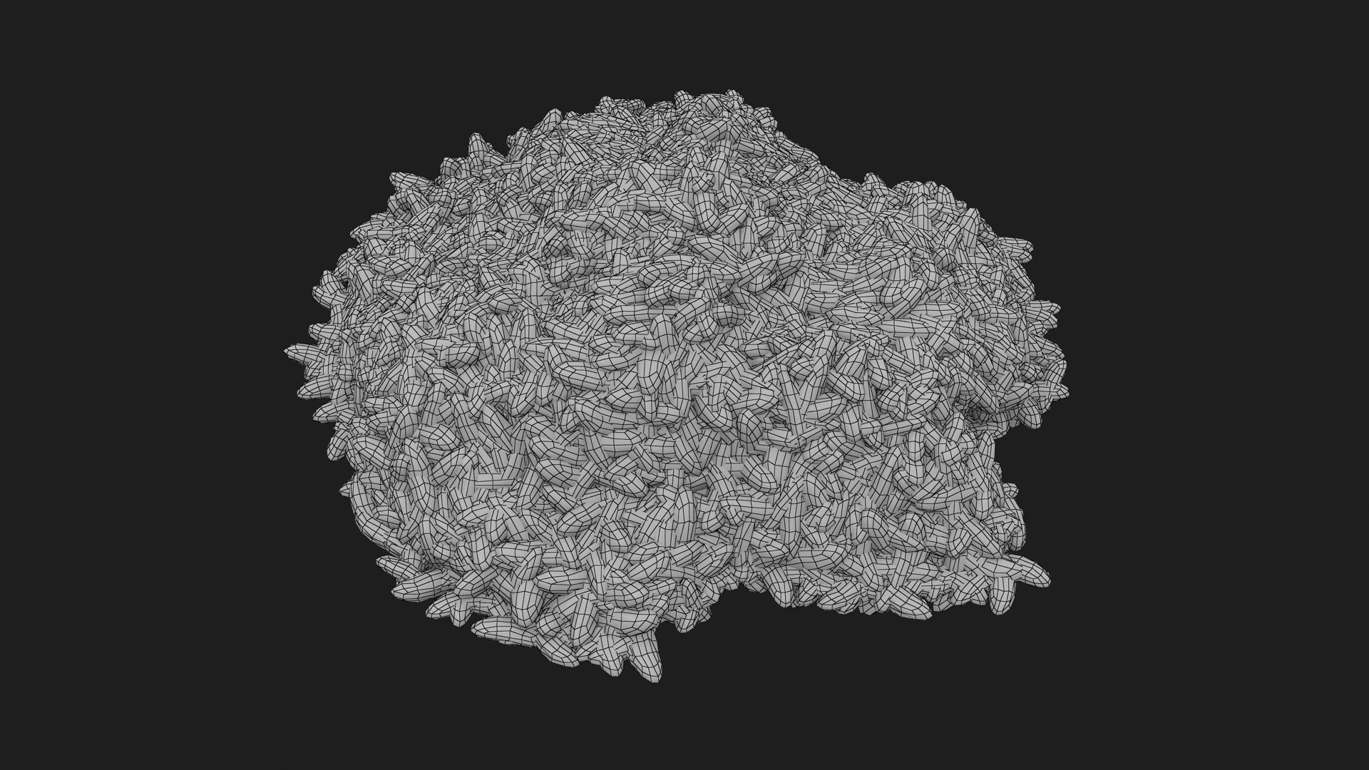 3D Model Cooked Rice - TurboSquid 2301046