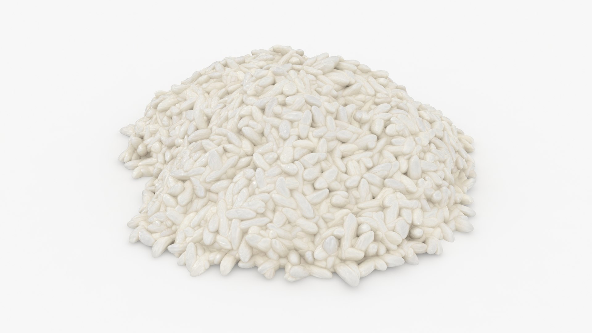 3D Model Cooked Rice - TurboSquid 2301046