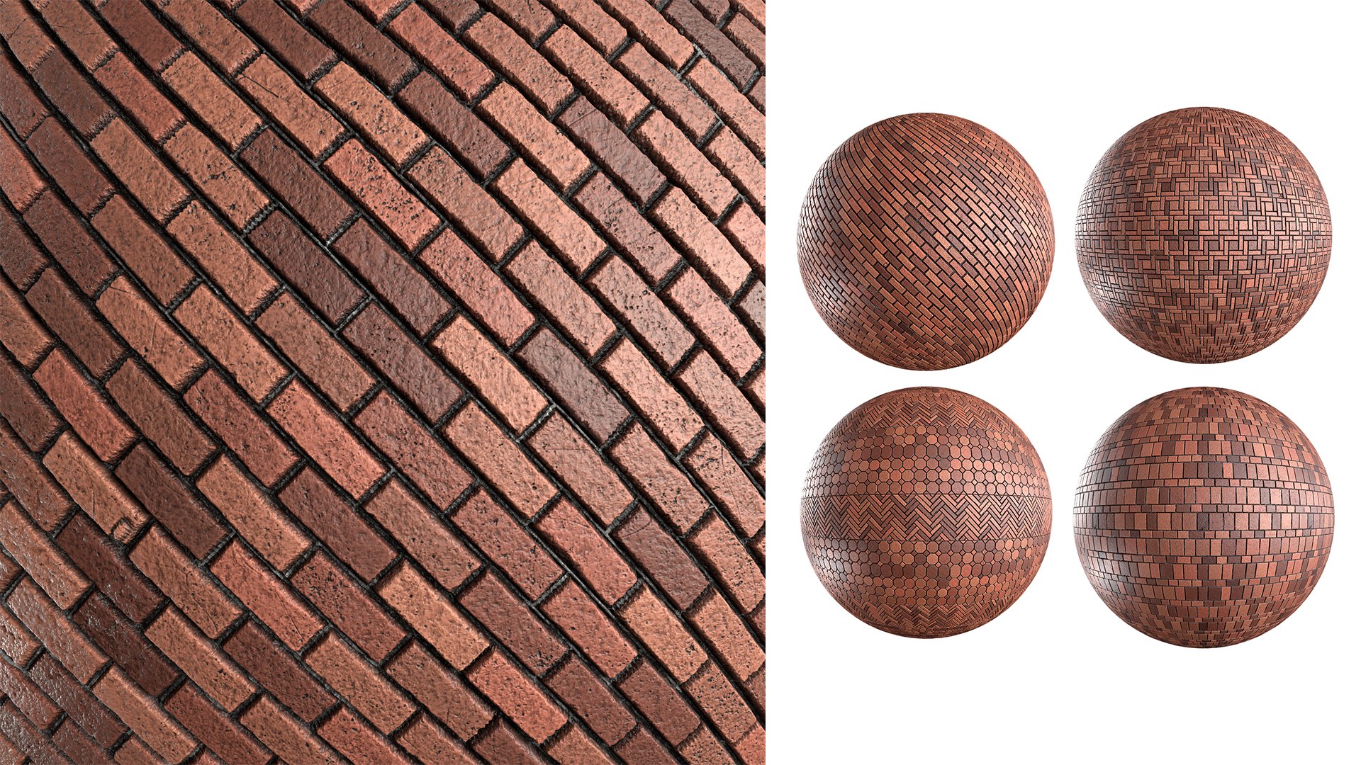 4 Brick Texture 4K - Seamless Texture 3D model - TurboSquid 2017967