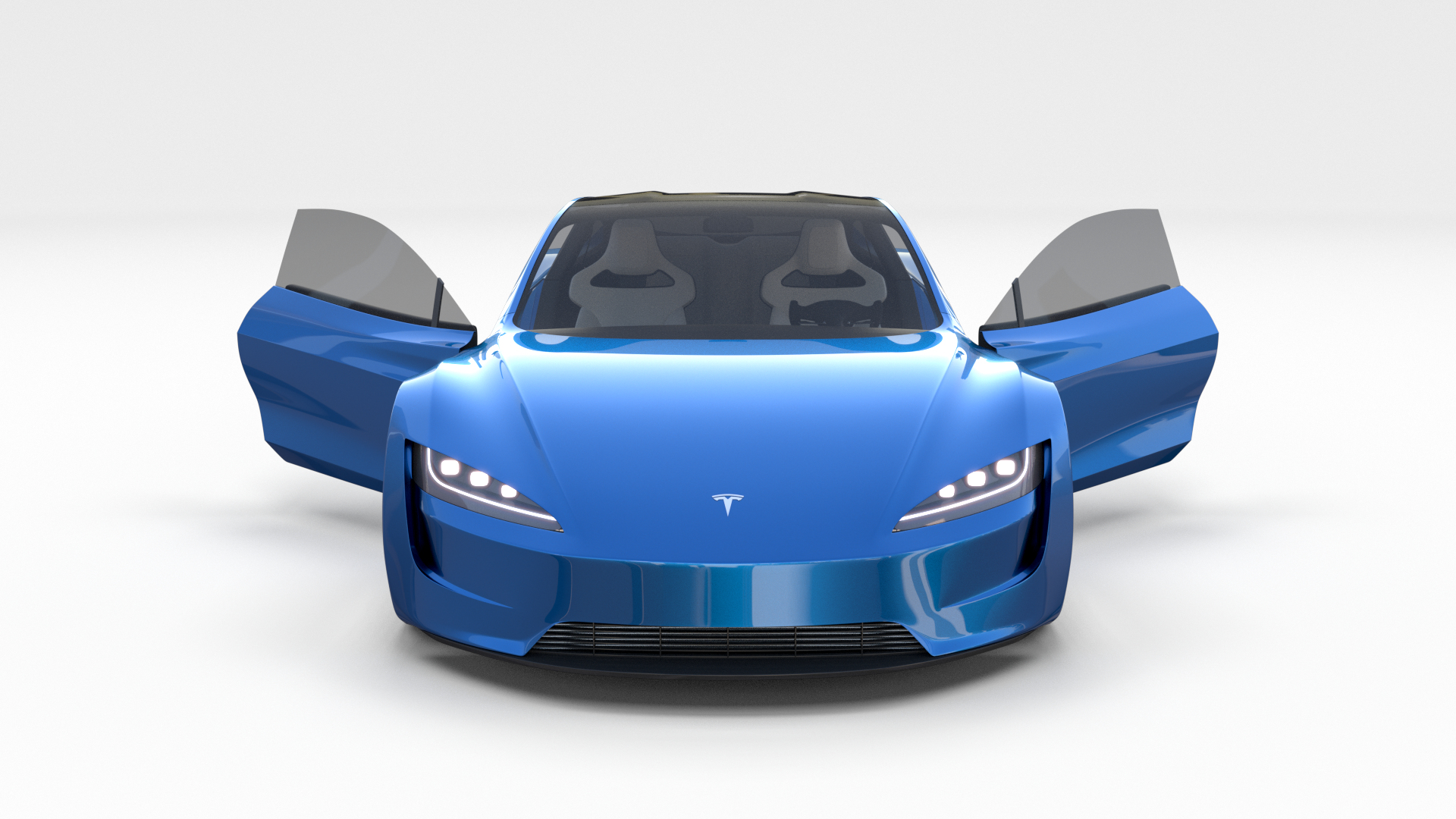 3D Tesla Roadster Interior - TurboSquid 1332440