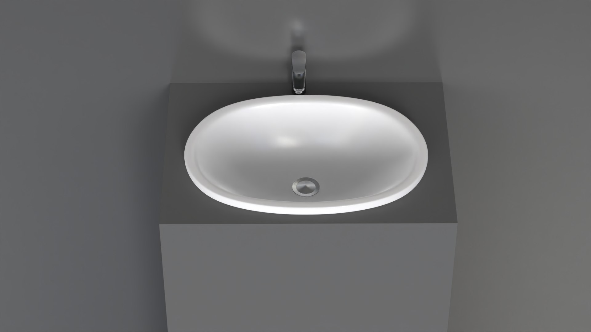 3D Basin Sink 48 Model - TurboSquid 2180450