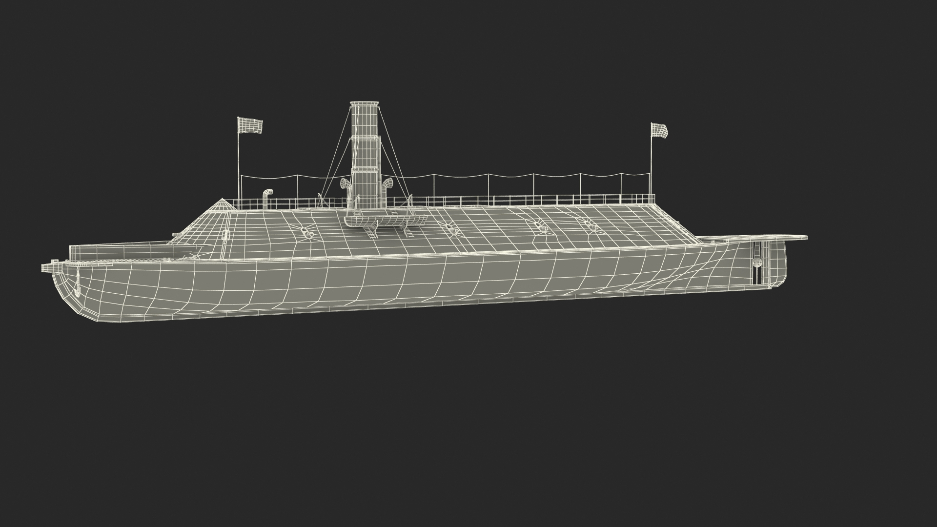 CSS Virginia 3D - TurboSquid 2256150