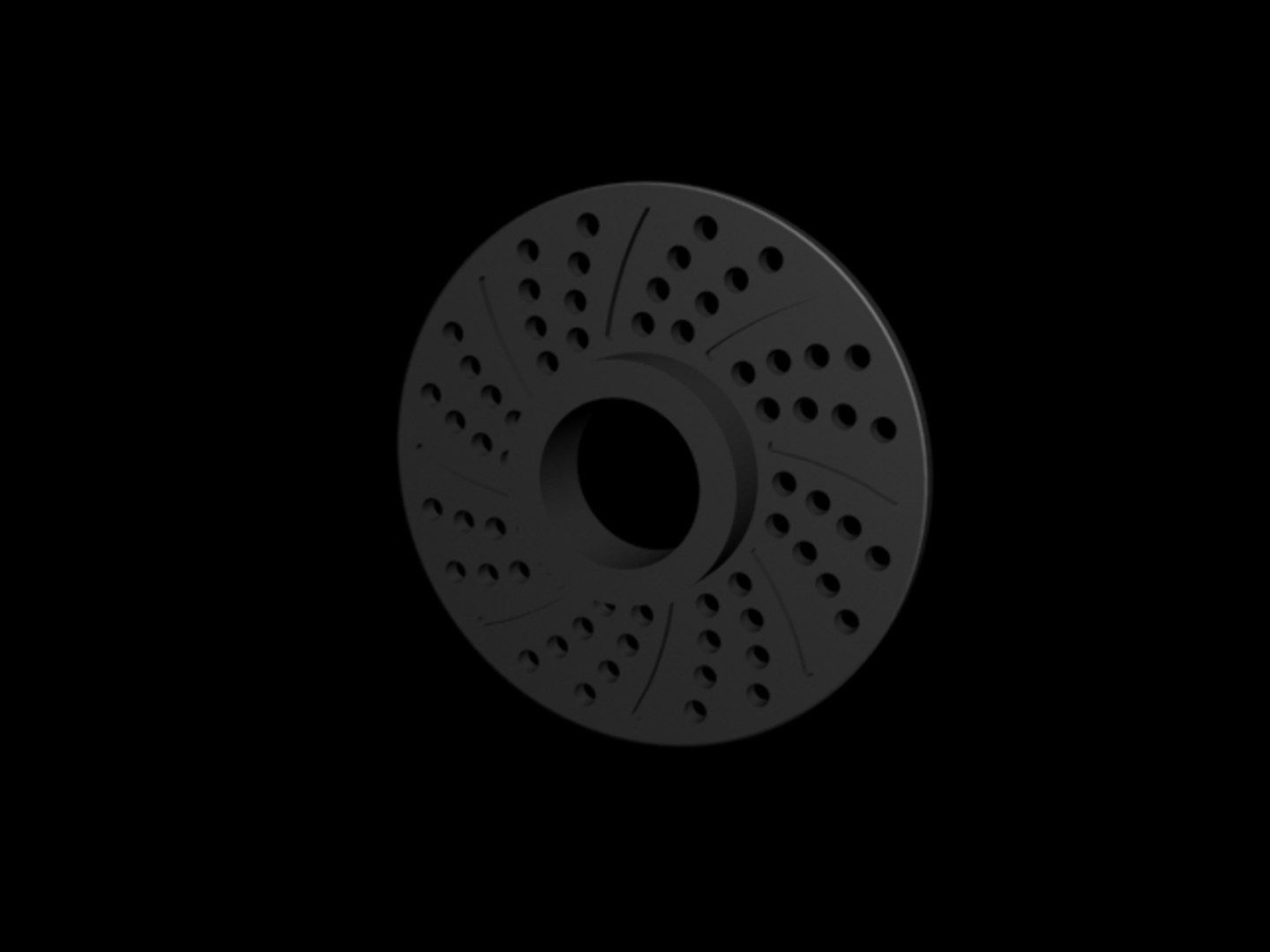 3d Model Brake Rotor