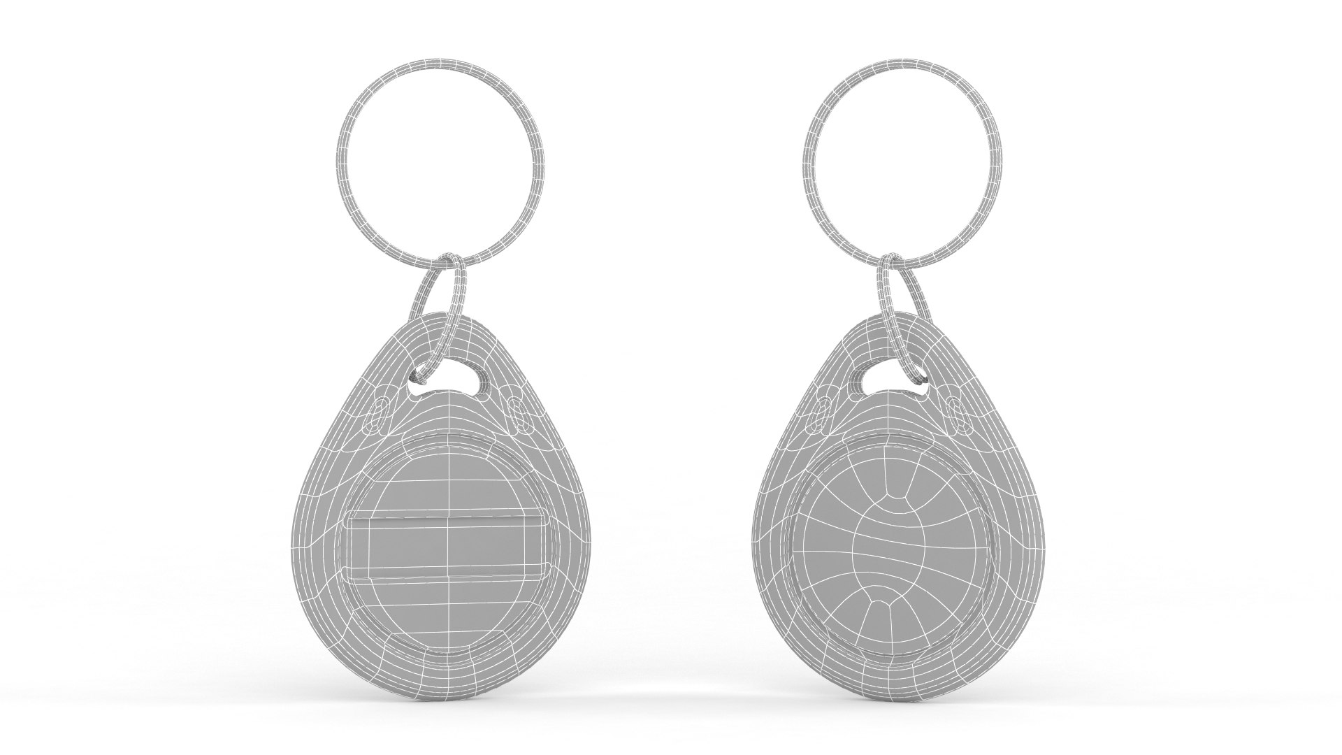 Free 3D RFID Key Tag - TurboSquid 2319456