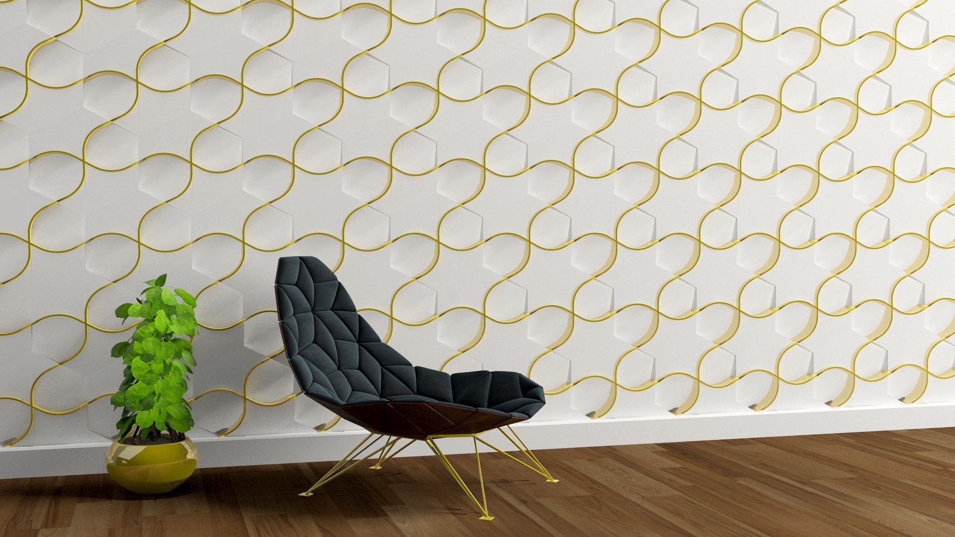 Modular wall 02 3D - TurboSquid 1921928