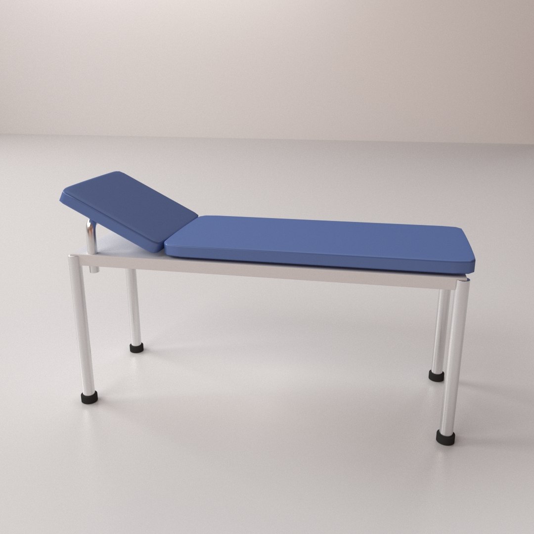 3d model examination table