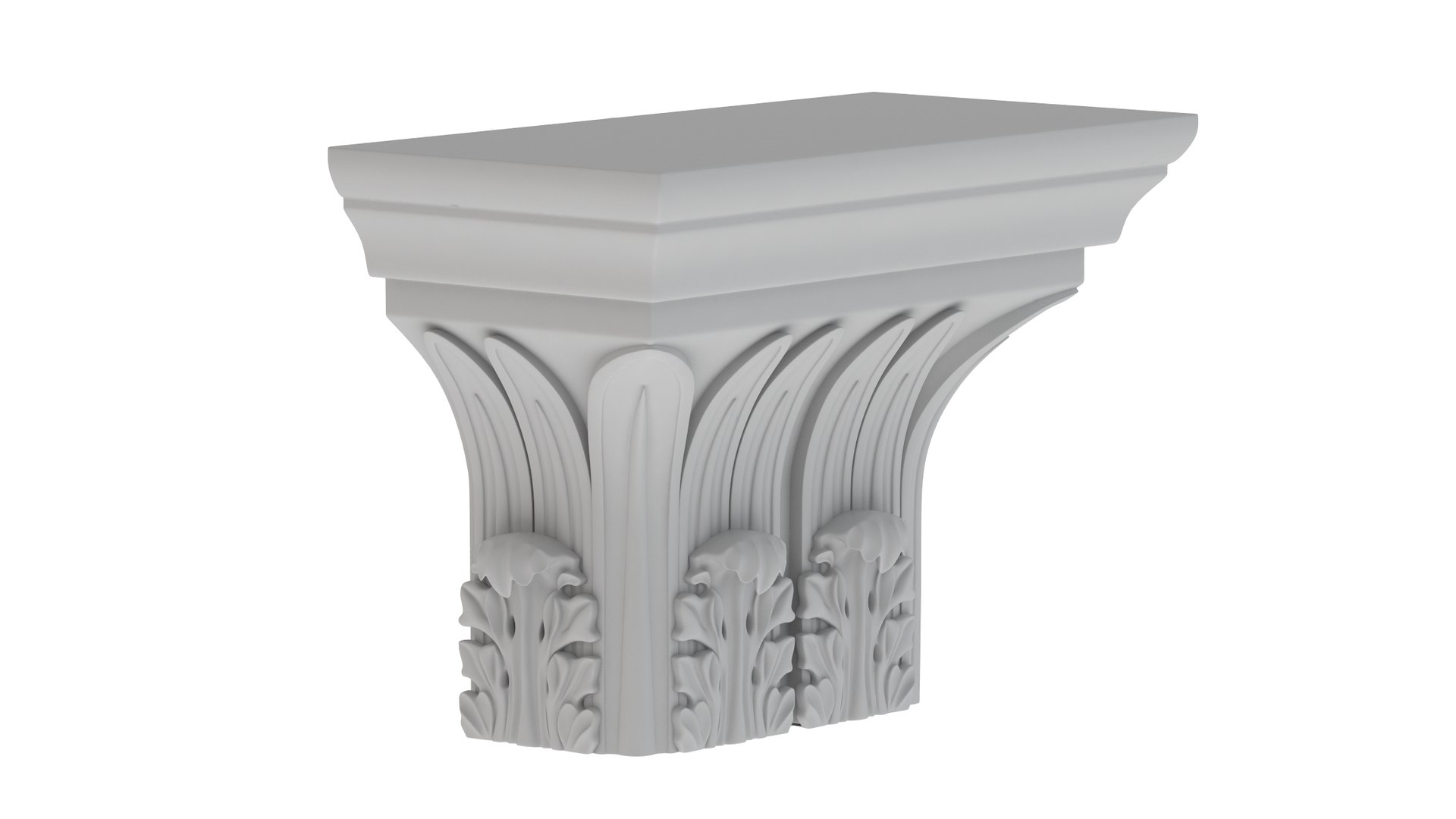 Pilaster Capital 005 3D Model - TurboSquid 1995564