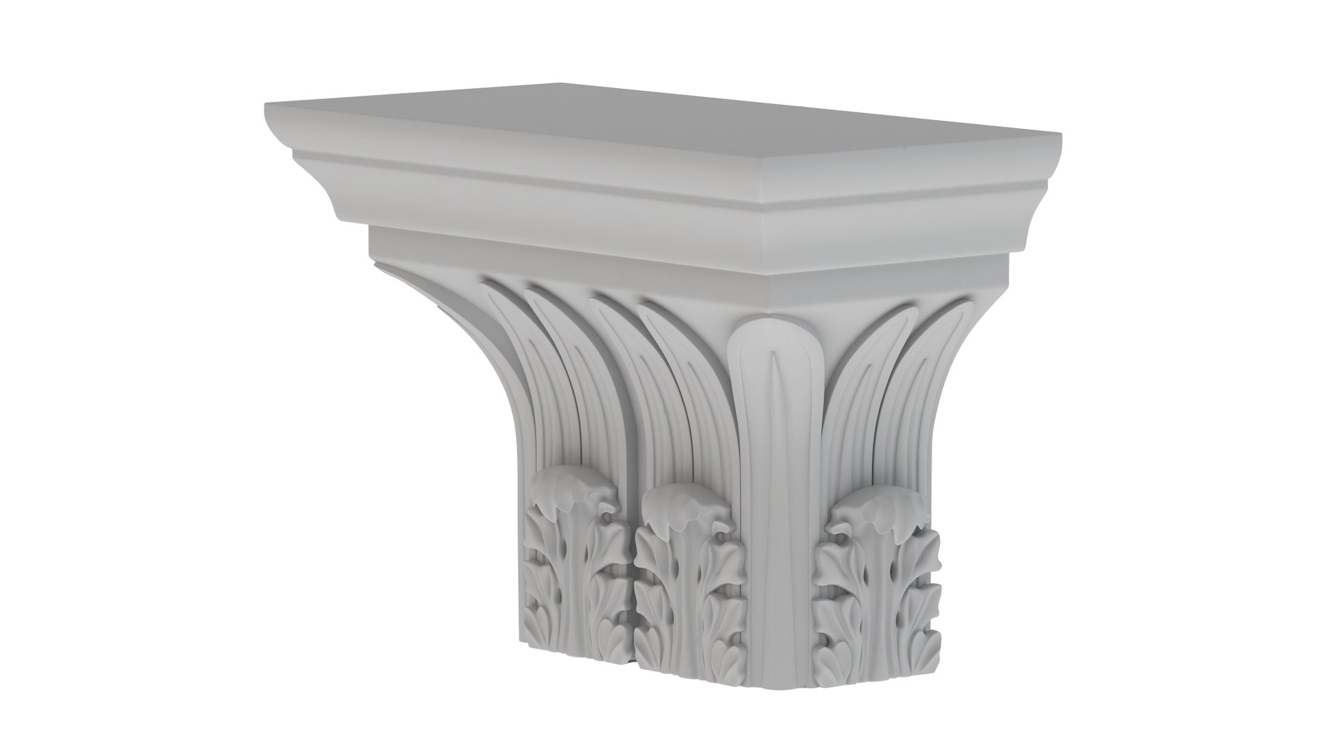 Pilaster Capital 005 3D Model - TurboSquid 1995564