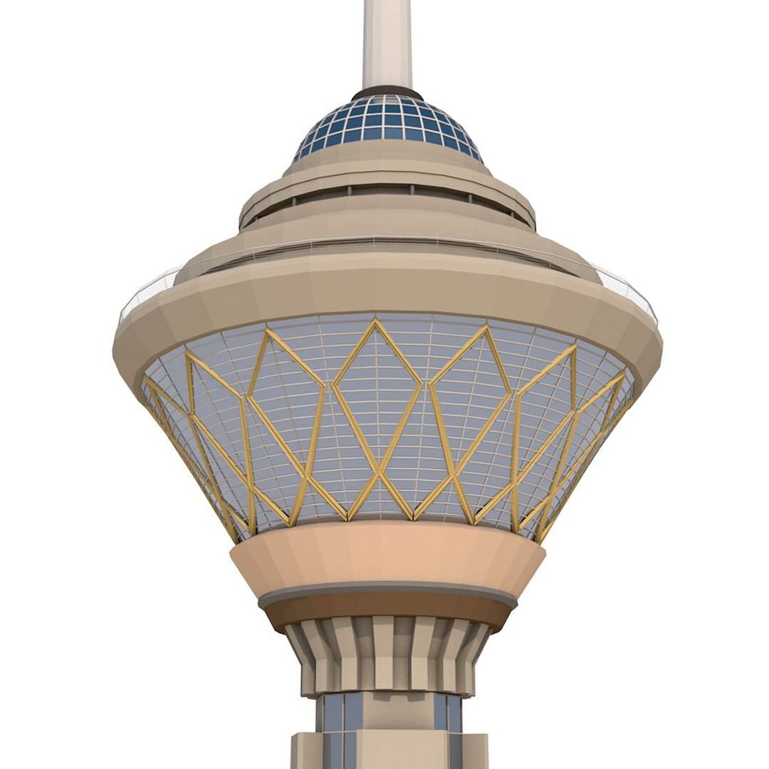 3D Milad Tower - TurboSquid 2229026
