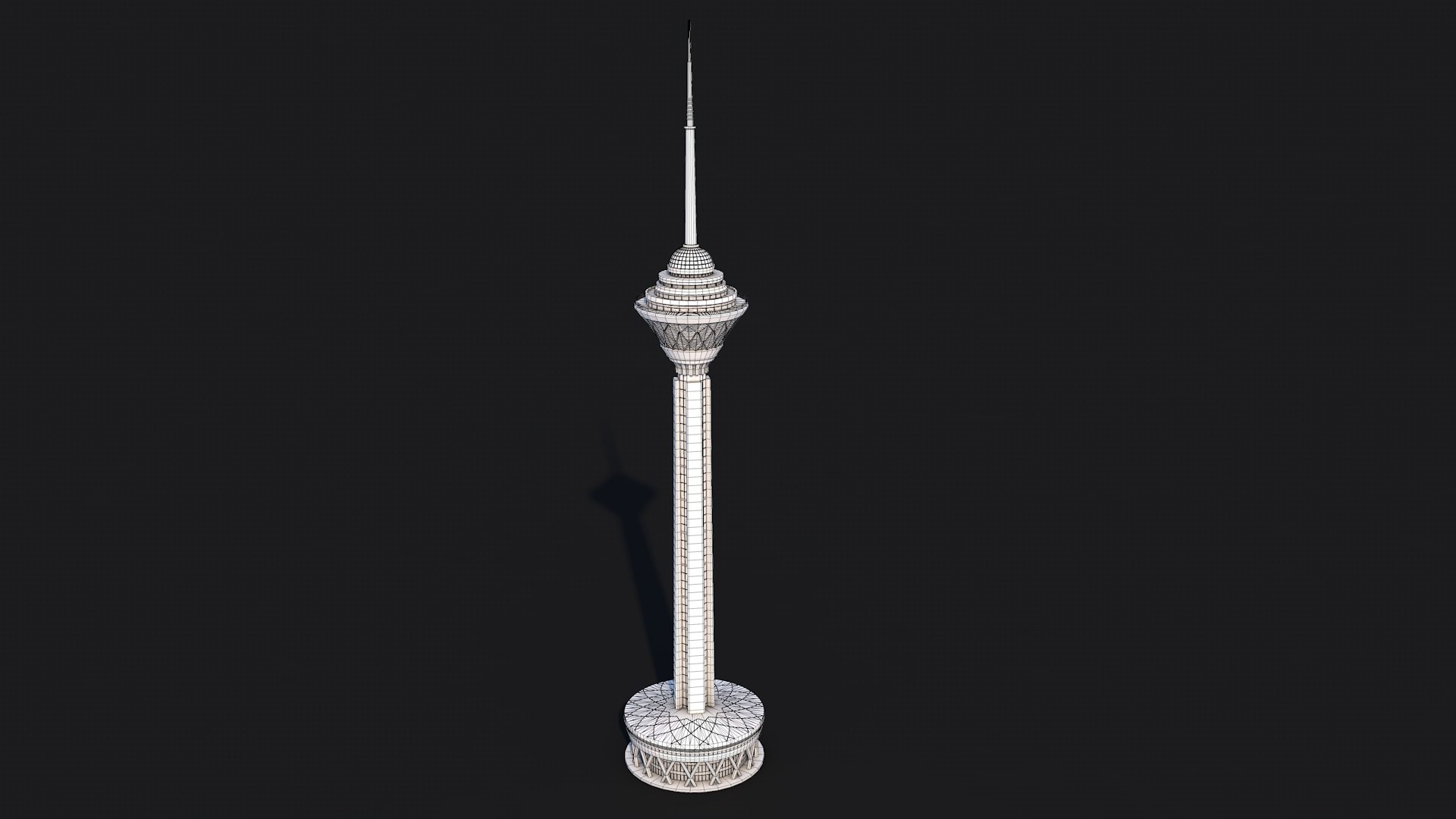 3D Milad Tower - TurboSquid 2229026