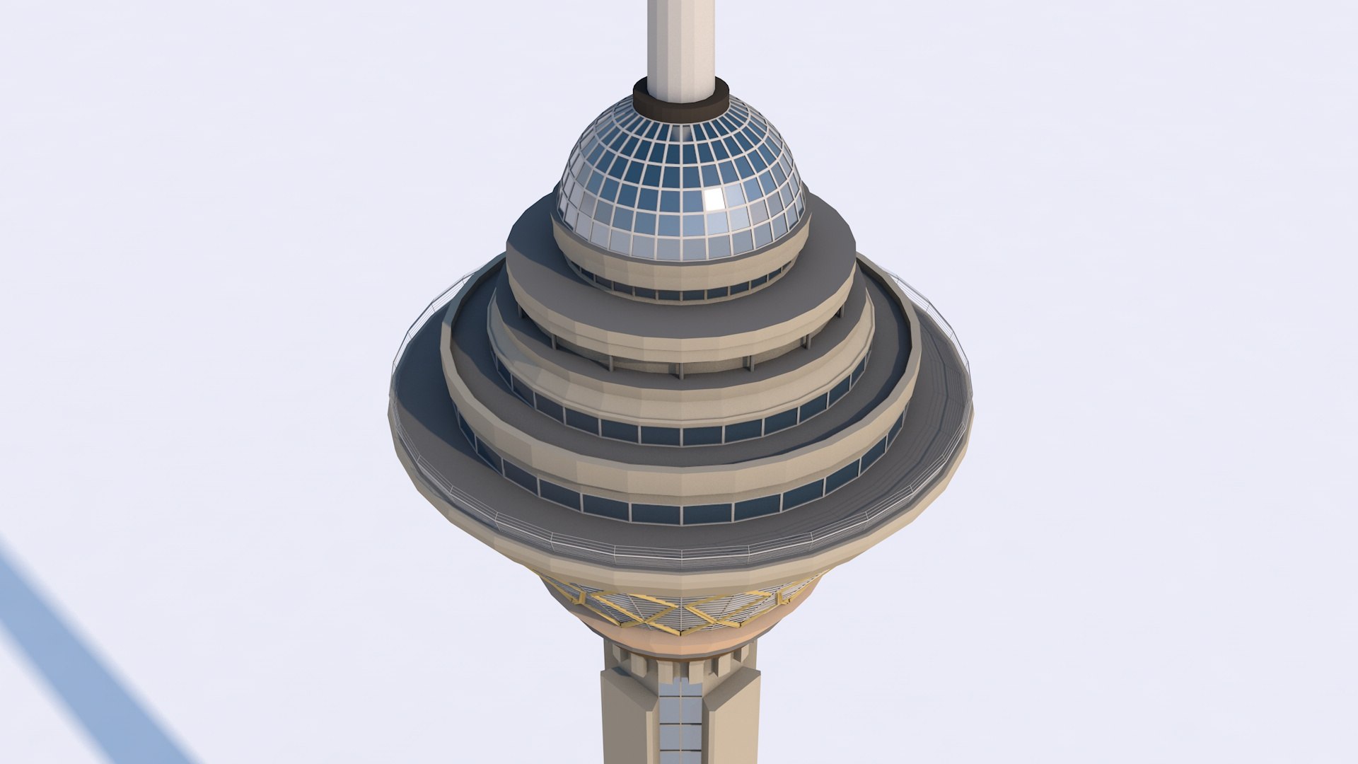 3D Milad Tower - TurboSquid 2229026
