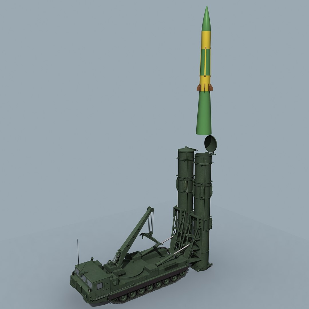 Russian Sa-12b 23b Giant 3d Obj
