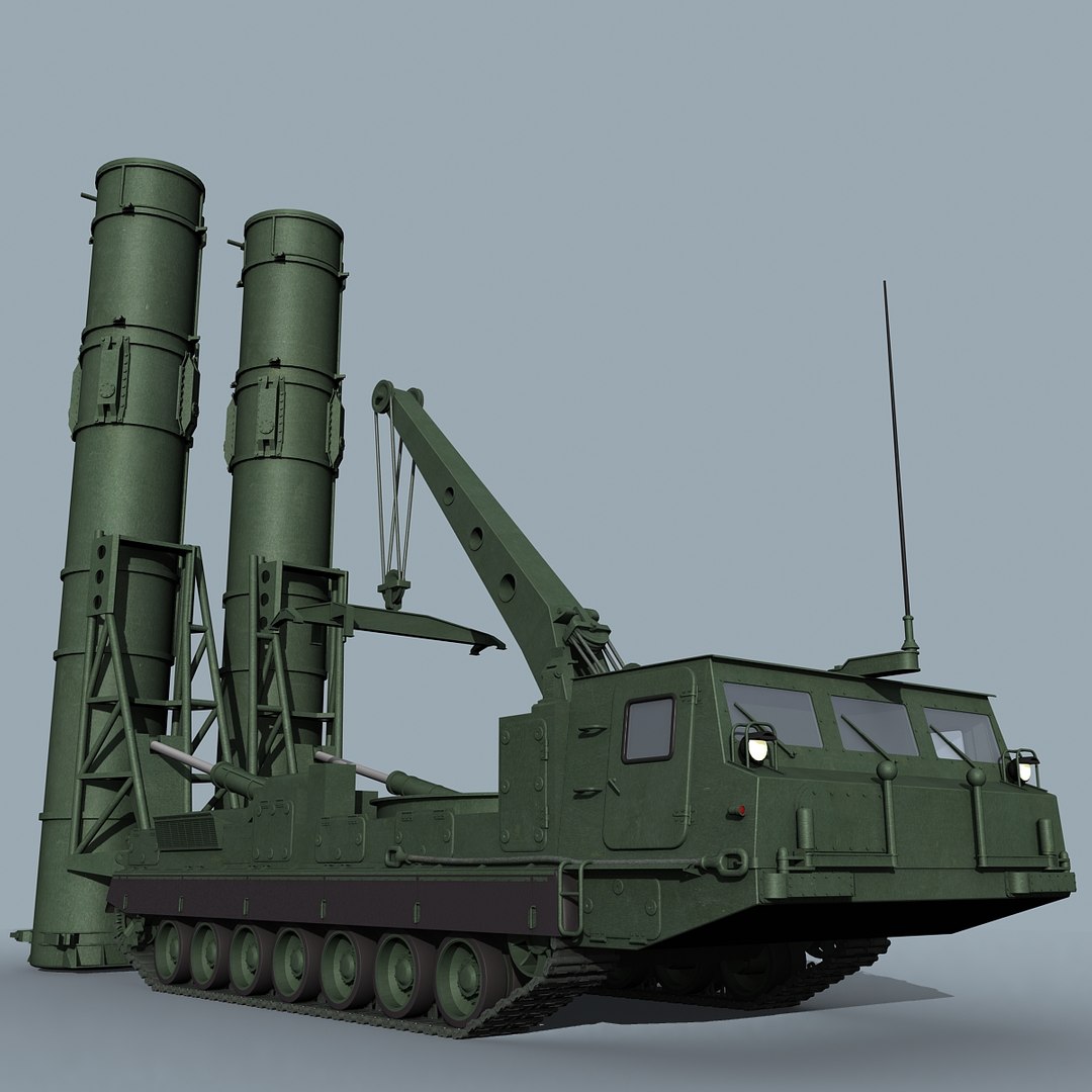 Russian Sa-12b 23b Giant 3d Obj