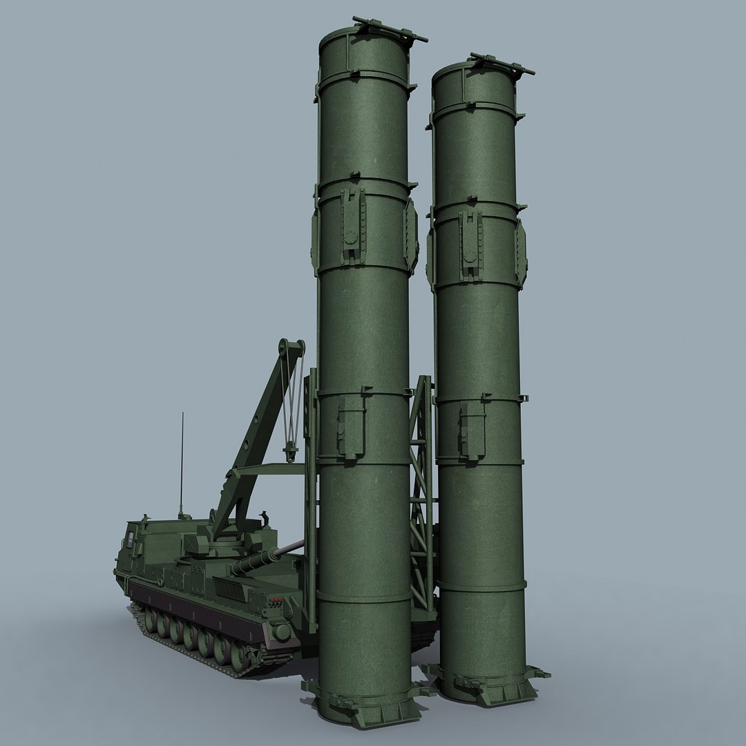 Russian Sa-12b 23b Giant 3d Obj
