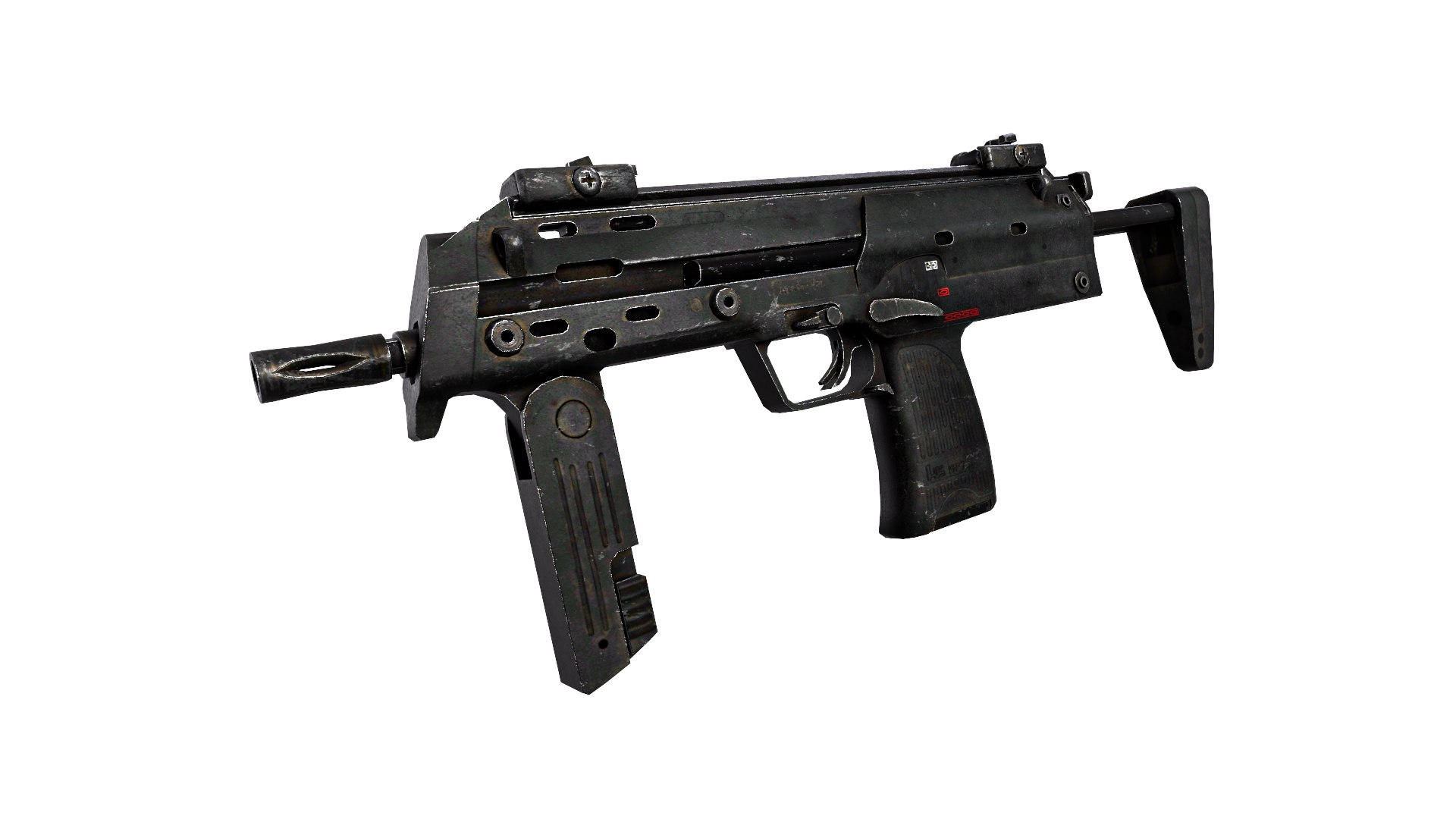 Heckler Koch MP7 3D Model - TurboSquid 1883448