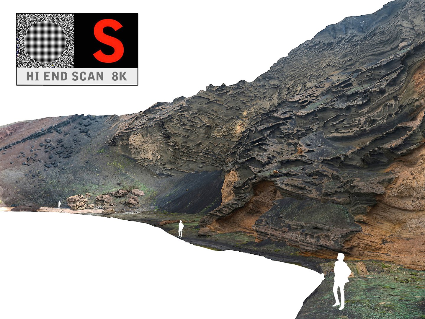 3d Model Ocean Cliffs