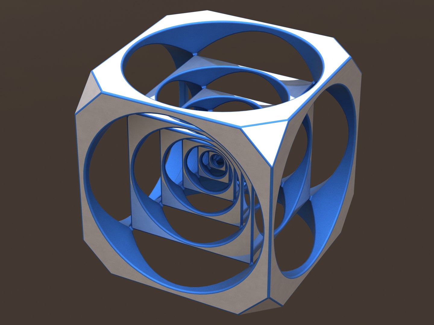 3D Truncated Turners Cube - TurboSquid 2167284
