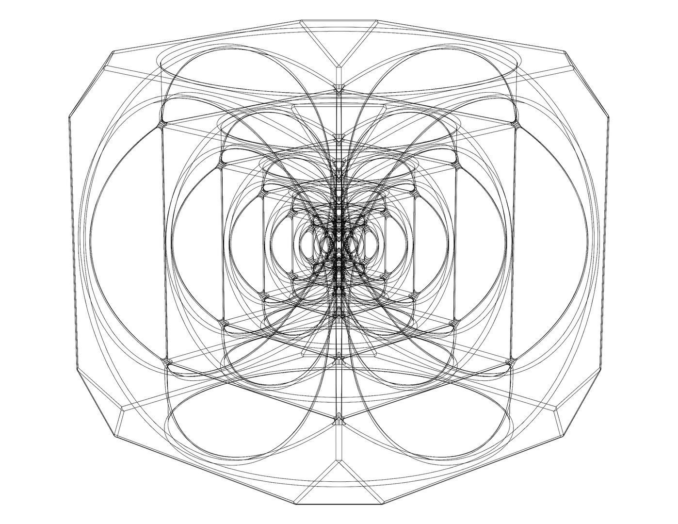 3D Truncated Turners Cube - TurboSquid 2167284