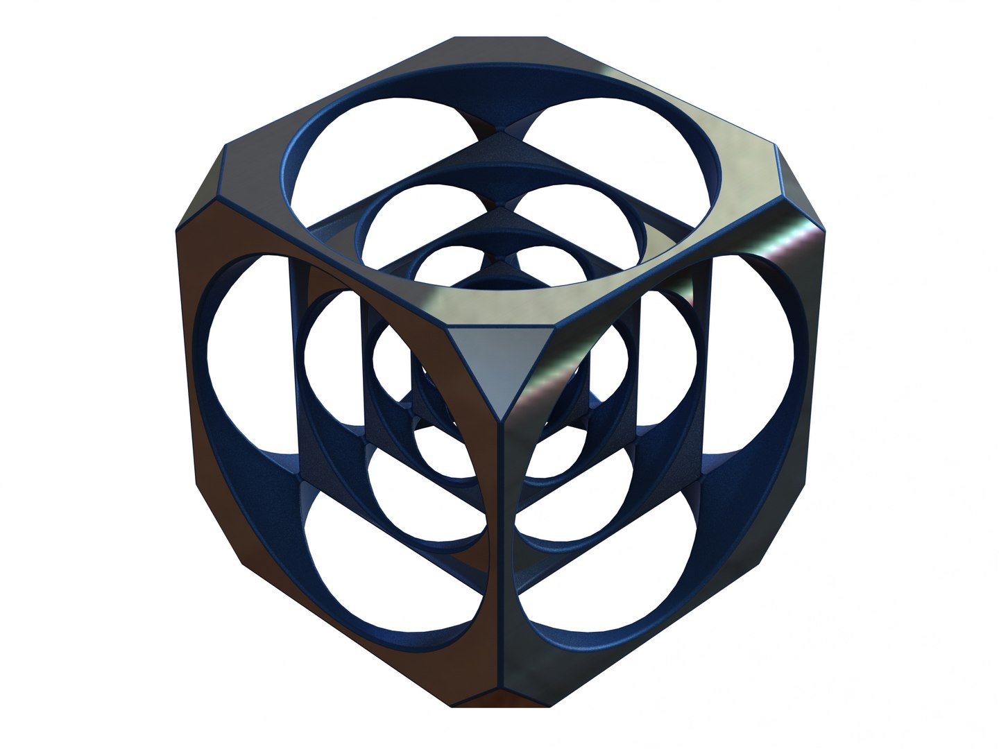 3D Truncated Turners Cube - TurboSquid 2167284