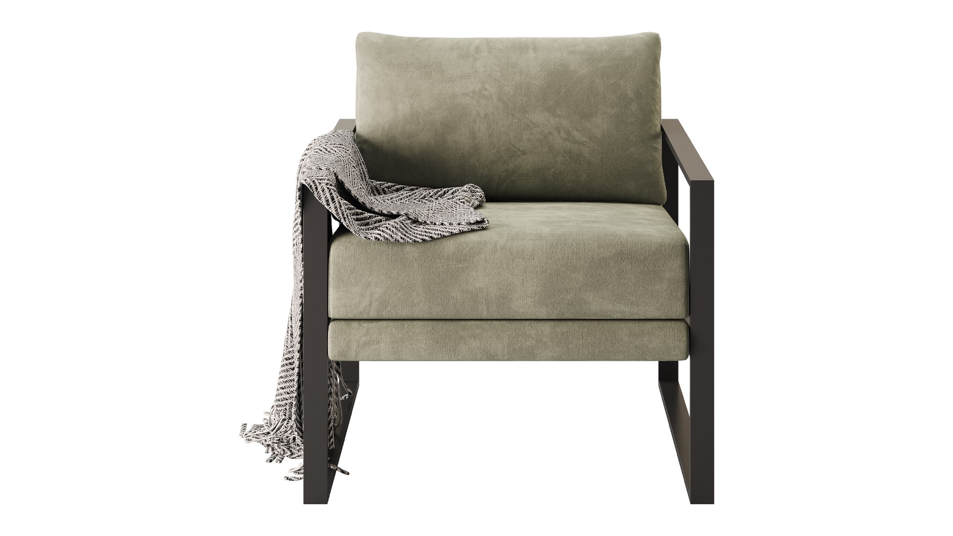 3D Model Reclining Lounge Chair - TurboSquid 2317450
