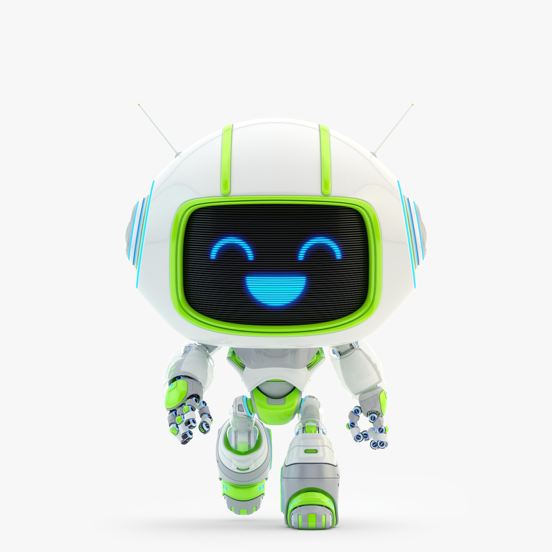 Lovely Robot - Companion 3D - TurboSquid 1473282