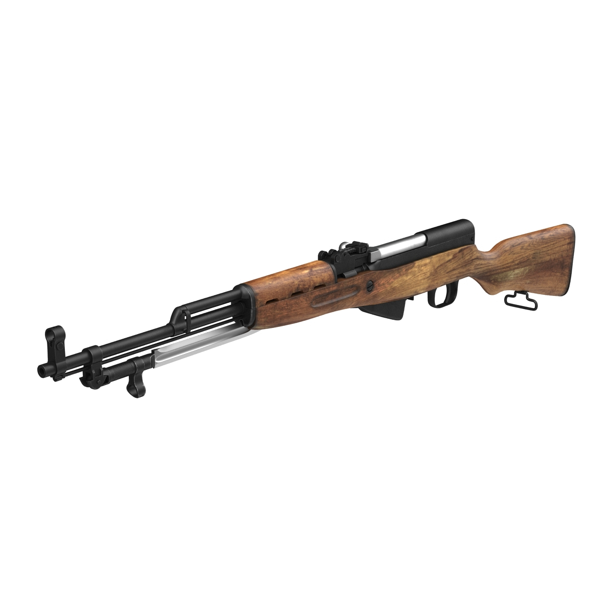 3d soviet semi automatic carbine model