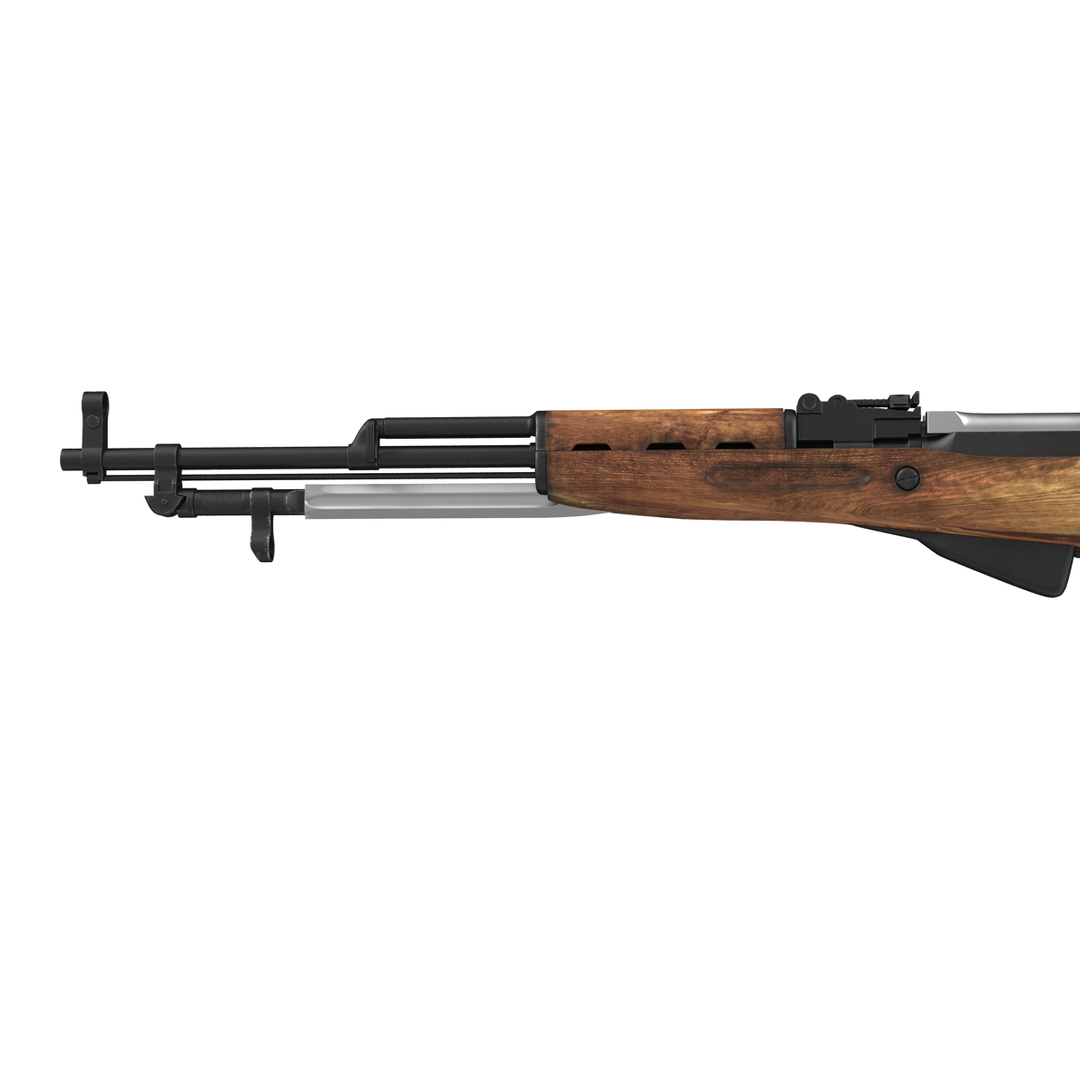 3d soviet semi automatic carbine model