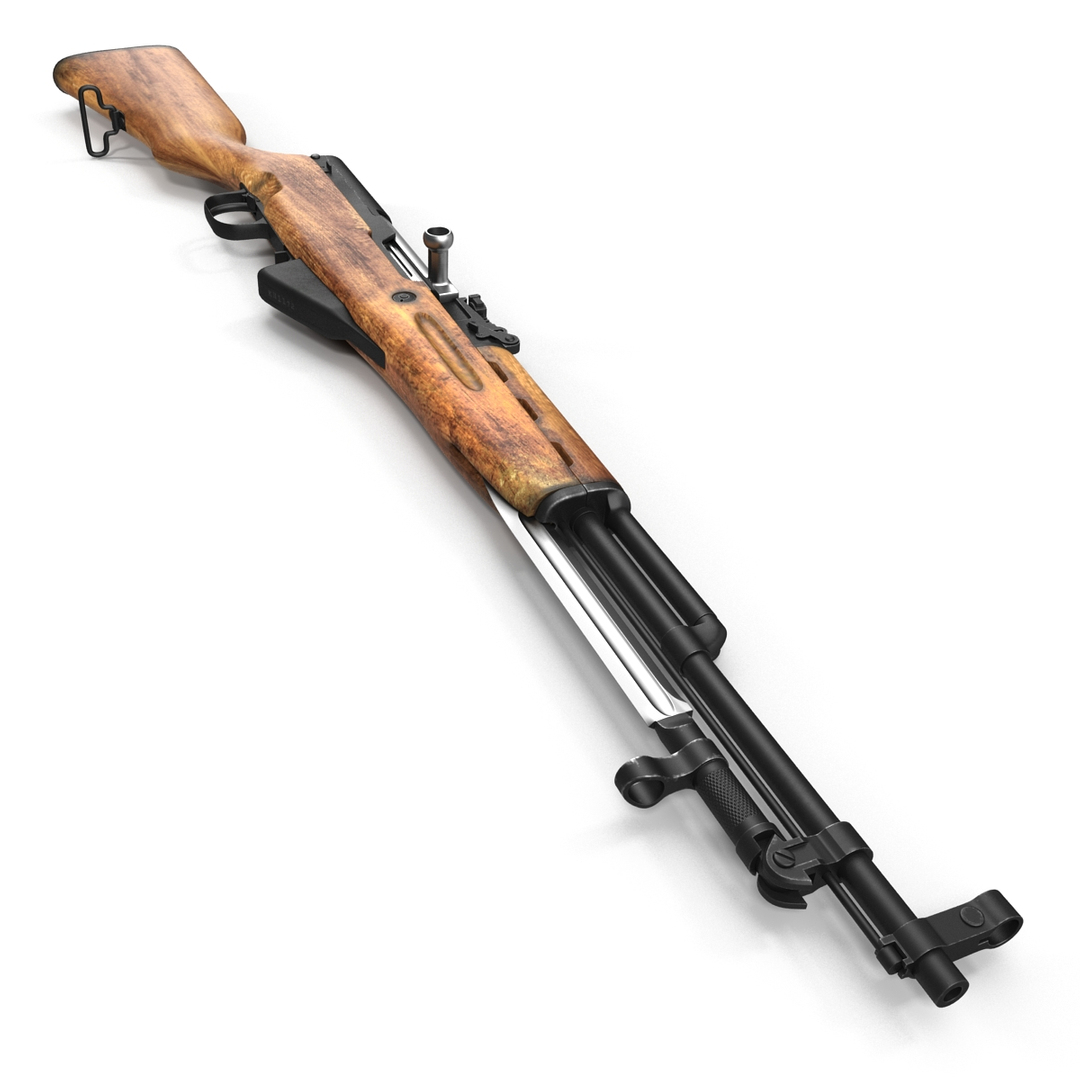3d soviet semi automatic carbine model