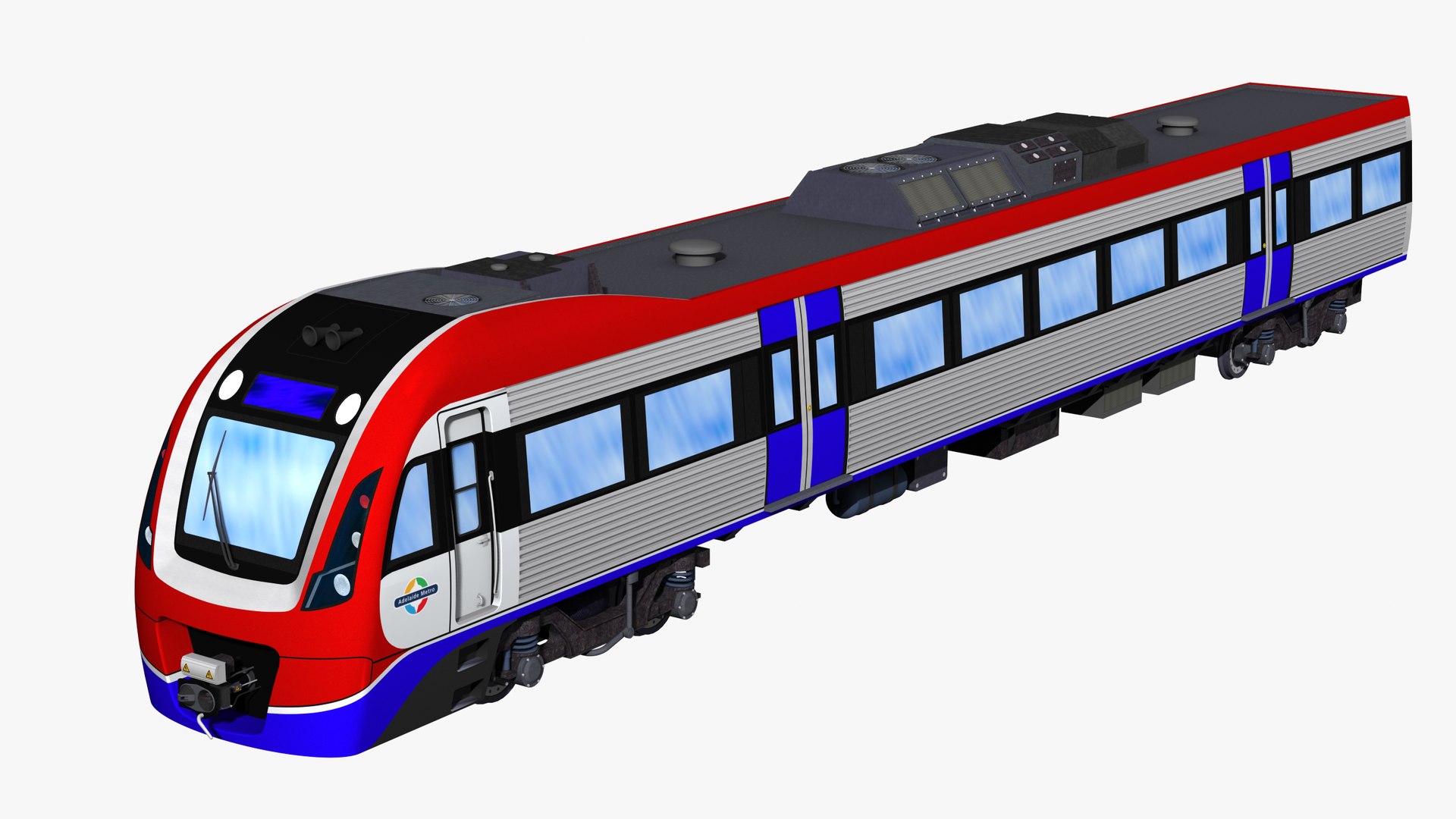 Bombardier Class 4000 - Adelaide Metro - Electric Passenger Train 3D ...