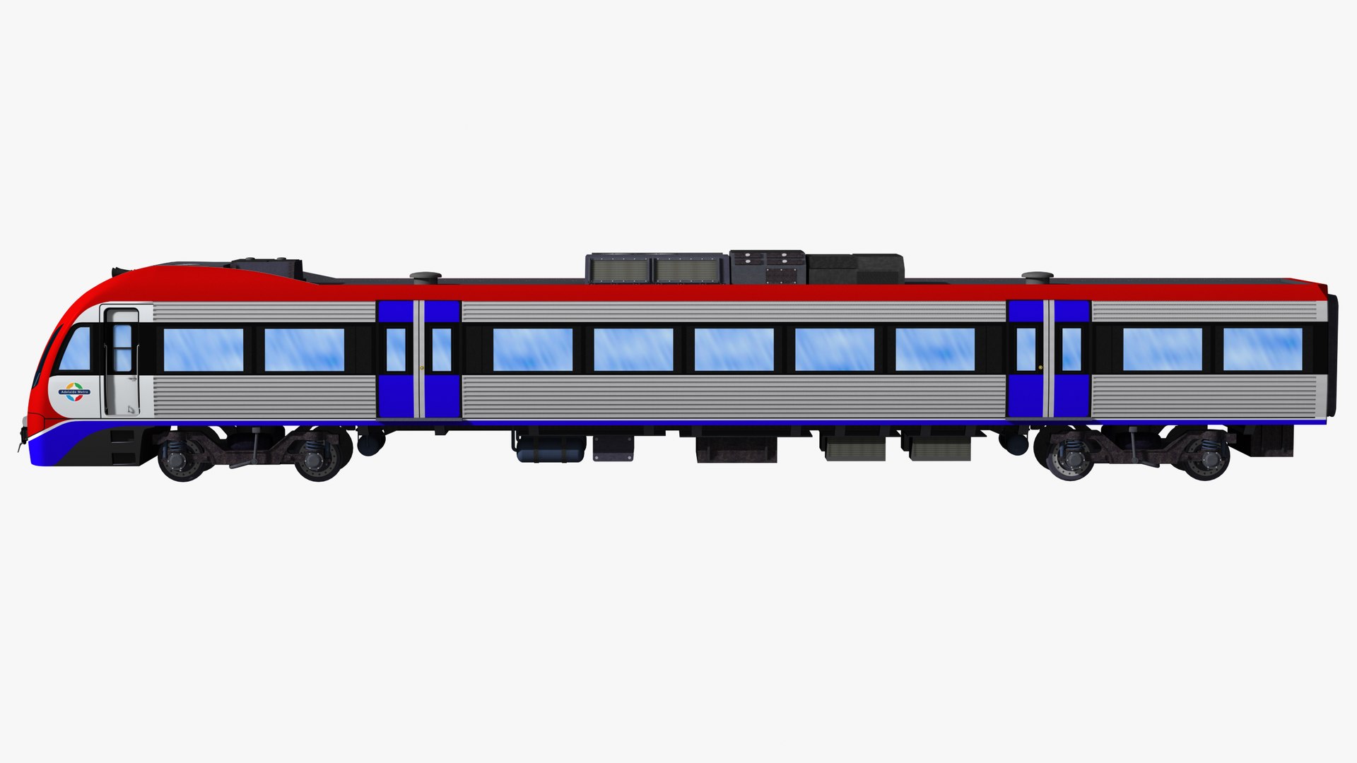 Bombardier Class 4000 - Adelaide Metro - Electric Passenger Train 3D ...